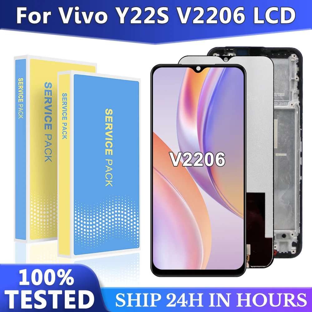 6-55-OEM-For-Vivo-Y22-V2207-LCD-Display-Touch-Screen-Digitizer-Assembly ...