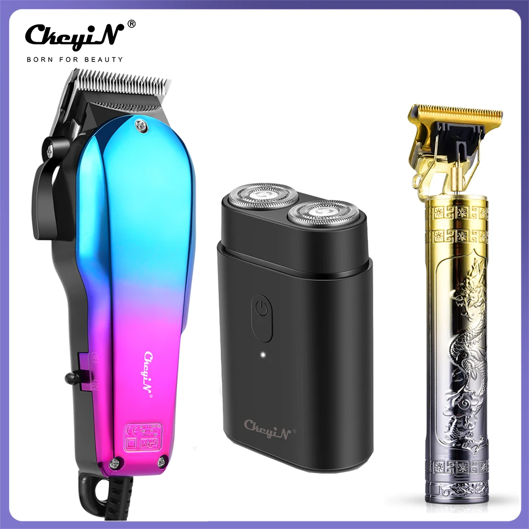 Professional-Men-s-Hair-Clipper-Electric-Beard-Trimmer-Kit-Hair-Cutting ...