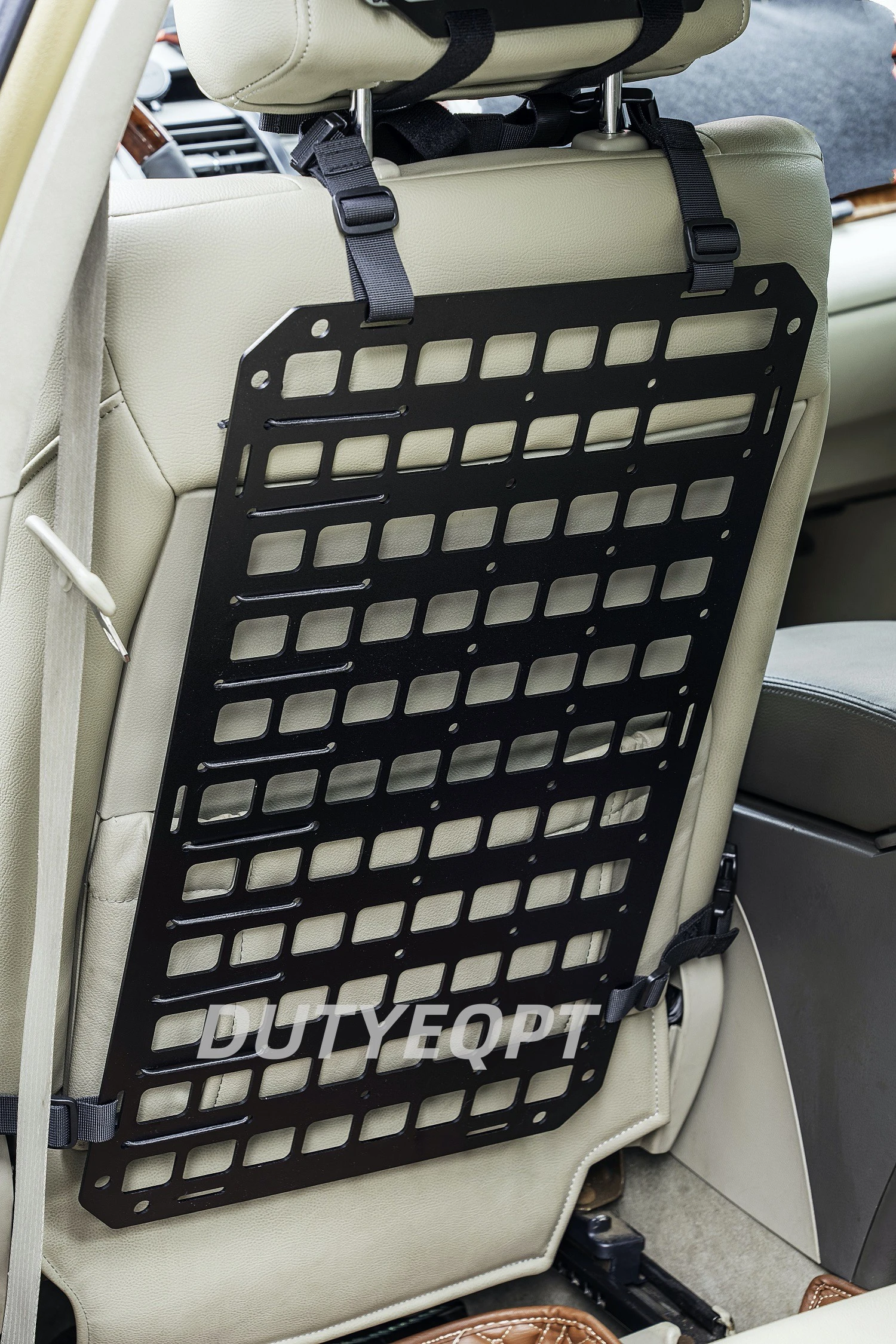 MOLLE Panel for Vehicle Seat Back Car Tactical Gear Organizer Aluminum ...