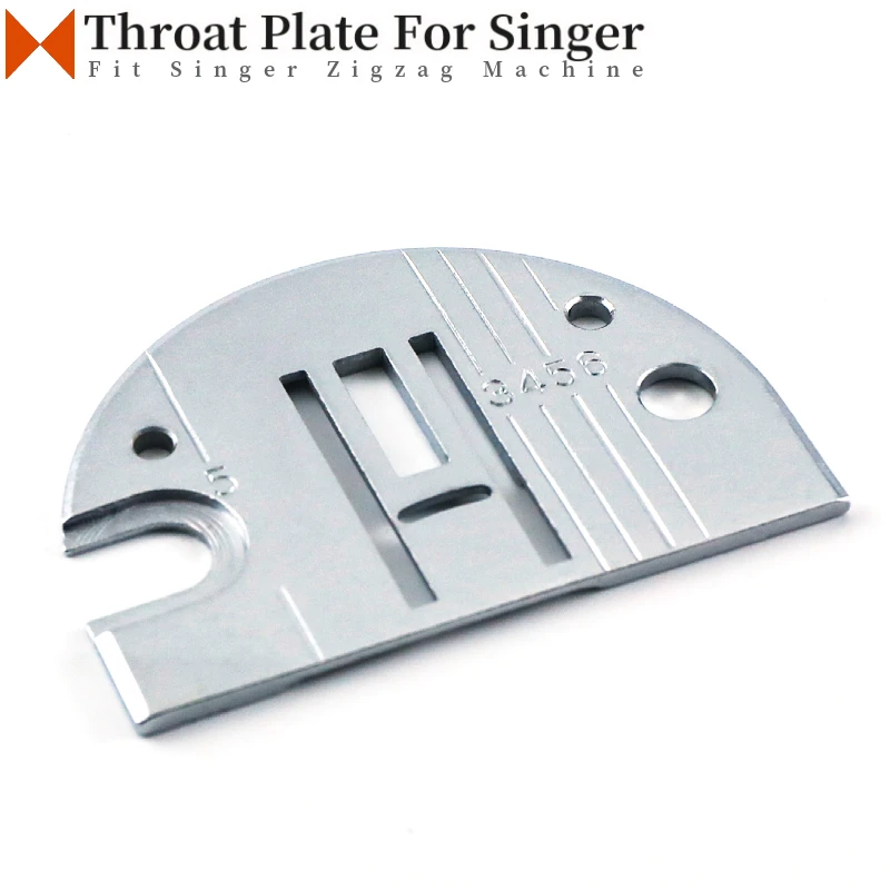 #317398 Throat Plate Fit Singer Zigzag Domestic Home Household Sewing ...