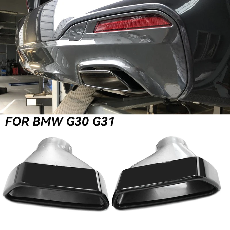 304-Stainless-Steel-Exhaust-Tip-For-BMW-G30-G31-G32-2017-Car-Muffler ...