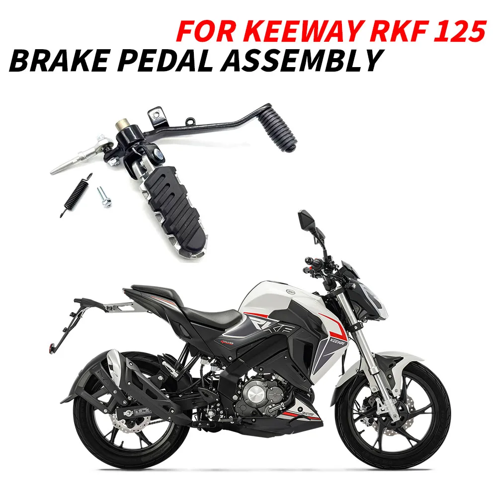 For-Keeway-RKF-125-RKF125-Motorcycle-Accessories-Brake-Step-Rod-Brake ...