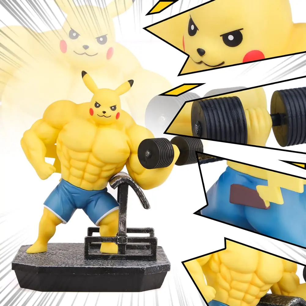 Figurines Personnages Pokémon Musclés– Enjouet