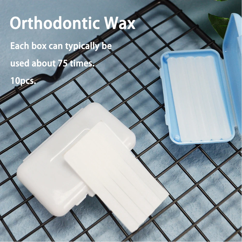 10Pcs-Dental-Orthodontic-Wax-Oral-Hygiene-Teeth-Whitening-Relief-Wax ...
