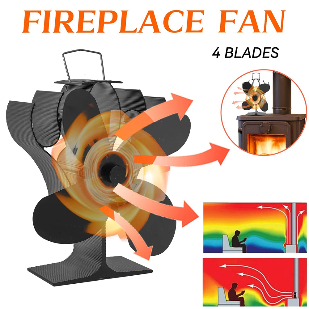 Mini-Stove-Fan-Heat-Powered-Fireplace-Fan-Log-Wood-Burner-Eco-fan-Quiet ...