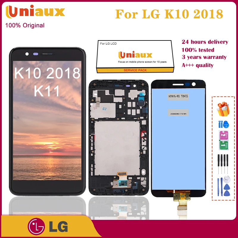 Pantalla Original K10 5,3 de 2018 pulgadas para LG k11 Lcd, montaje de digitalizador con ...