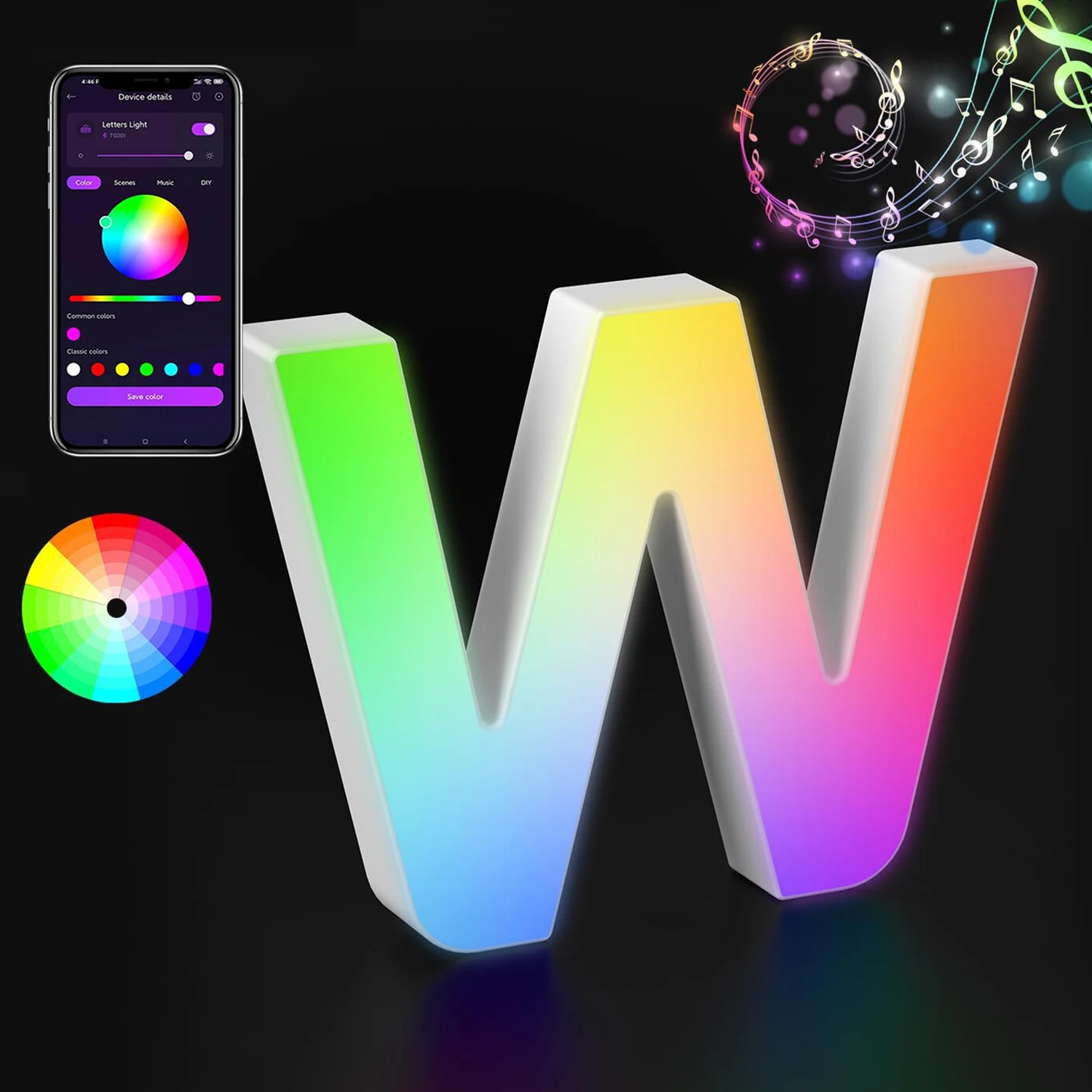 Neon-Sign-Custom-Splicing-Letter-Gifts-Name-MeRGBW-Rainbow-Letter ...