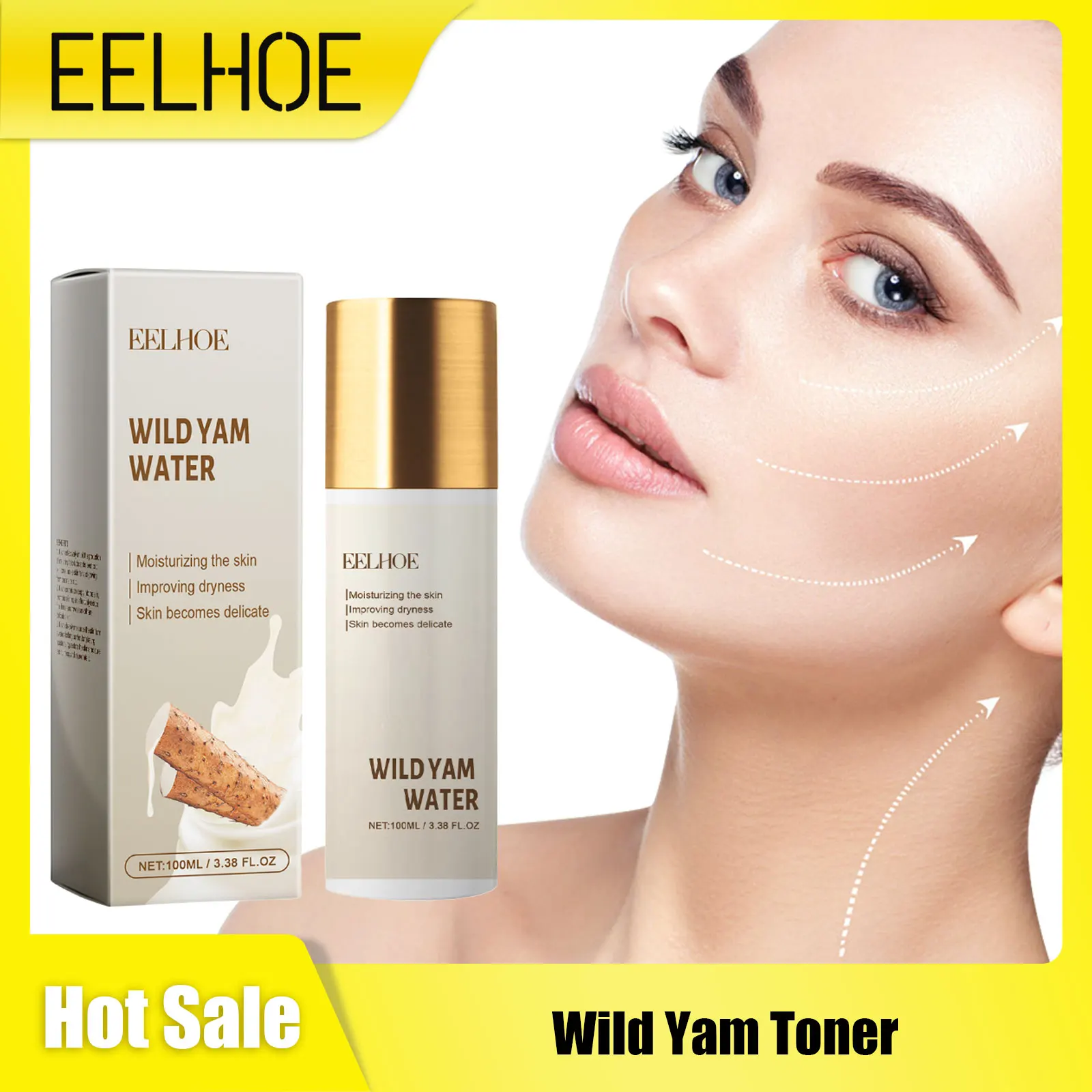 EELHOE-Wild-Yam-Water-For-Facial-Oils-Repair-Skin-Long-Lasting ...