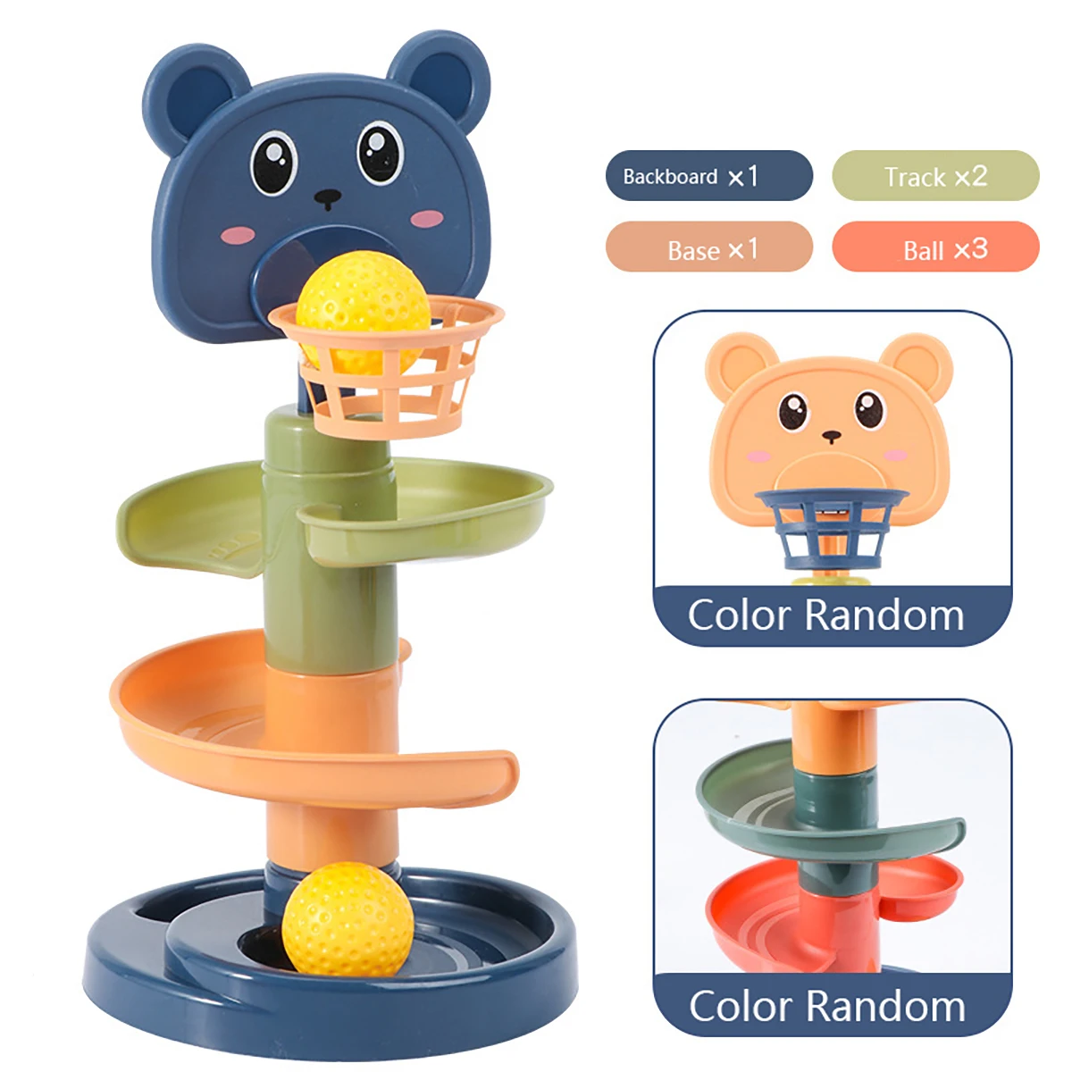 3-Layer-Ball-Drop-Roll-Swirling-Tower-for-kids-Sliding-tower ...