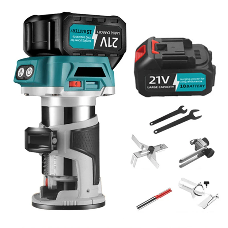 6-Speeds-Brushless-Hand-Electric-Trimmer-Cordless-Wood-Router ...