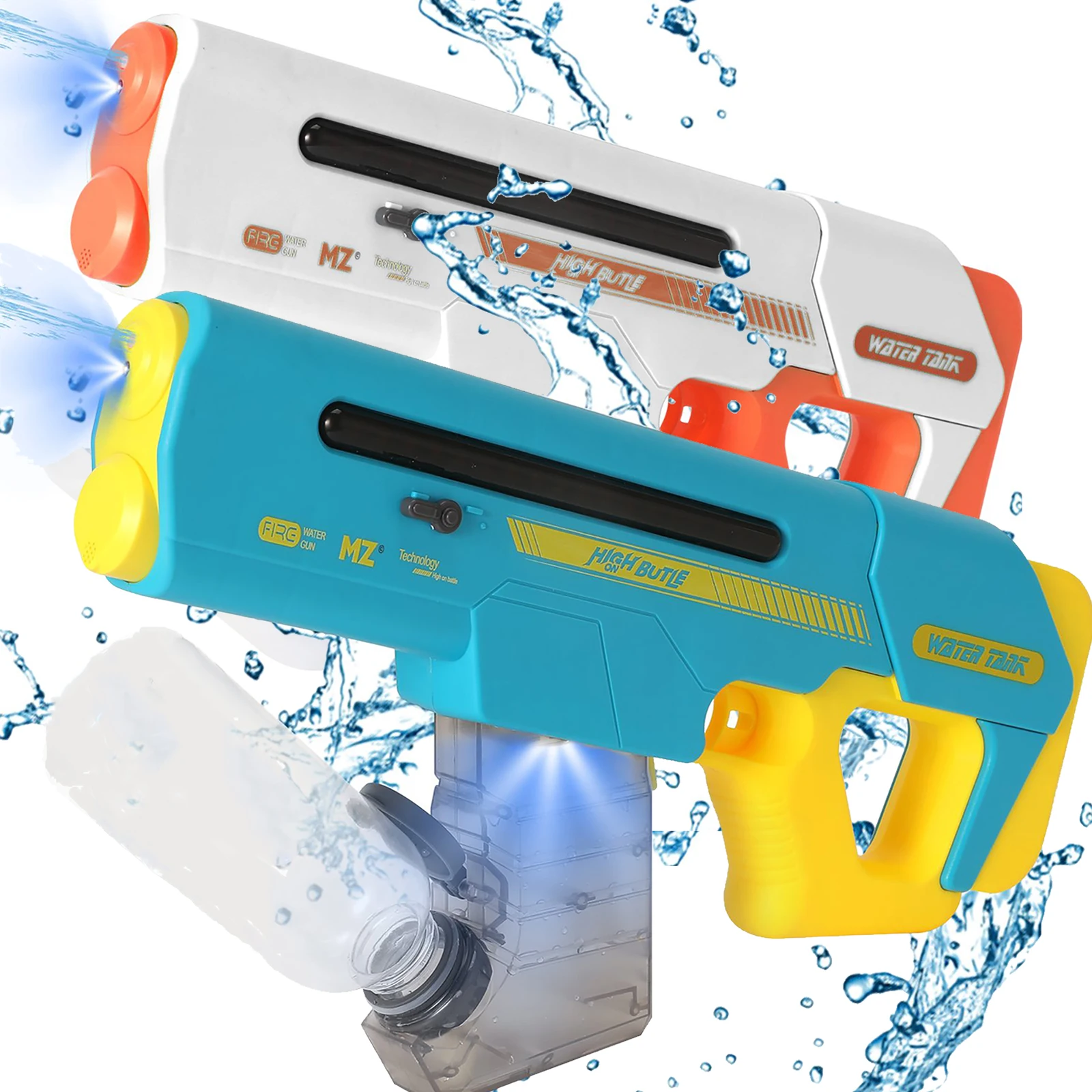 New-Electric-Water-Gun-Automatic-Water-Absorption-high-tech-Large ...