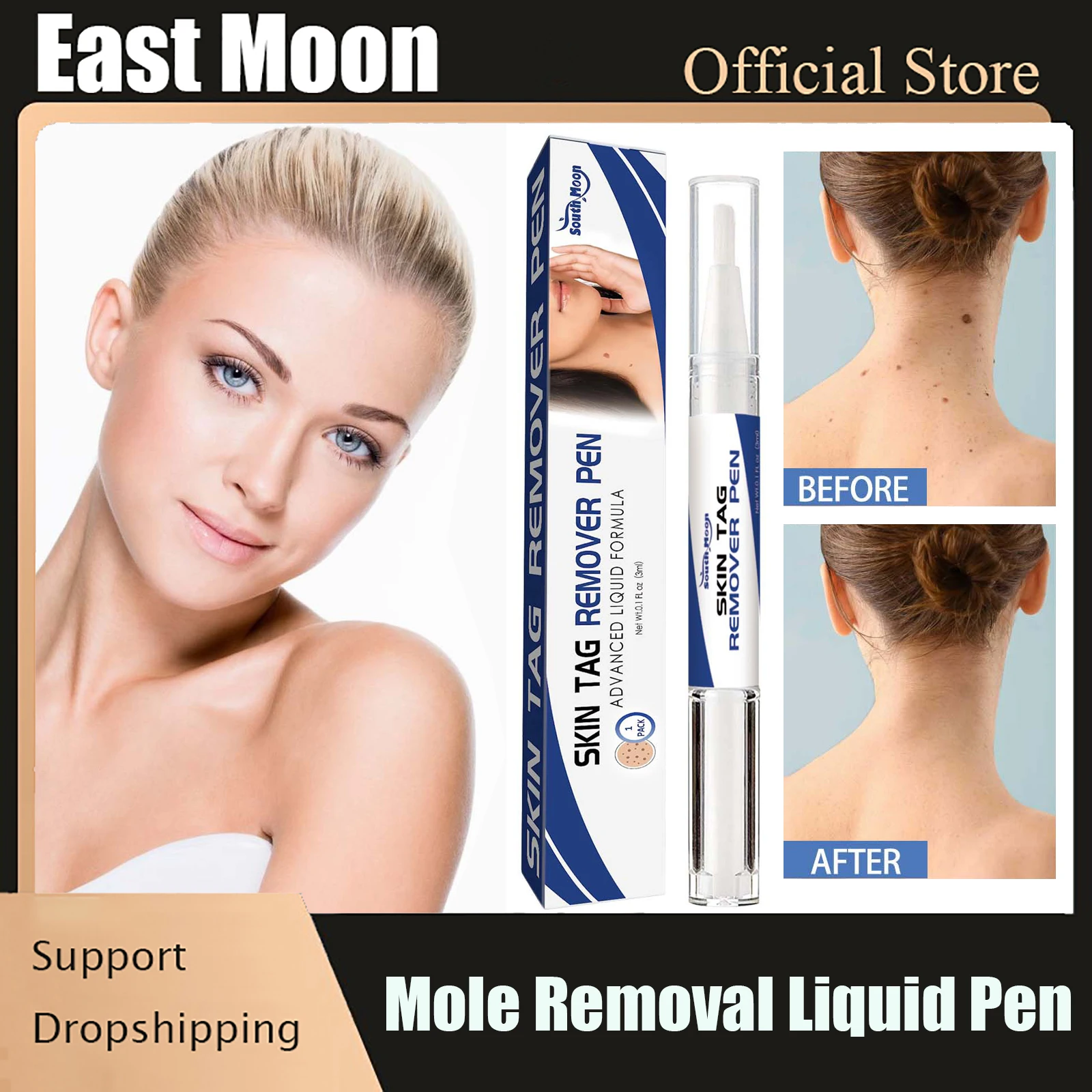 Wart Remover Liquid Pen Painless Treatment Papillomas Removing Skin ...