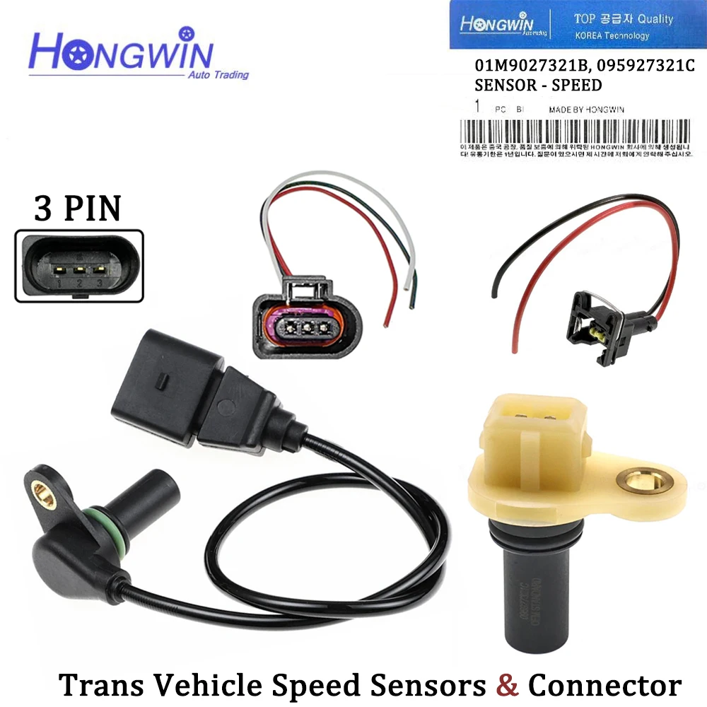Transmission Vehicle Speed Sensor VSS Plug For Audi VW Golf/GTI Jetta ...
