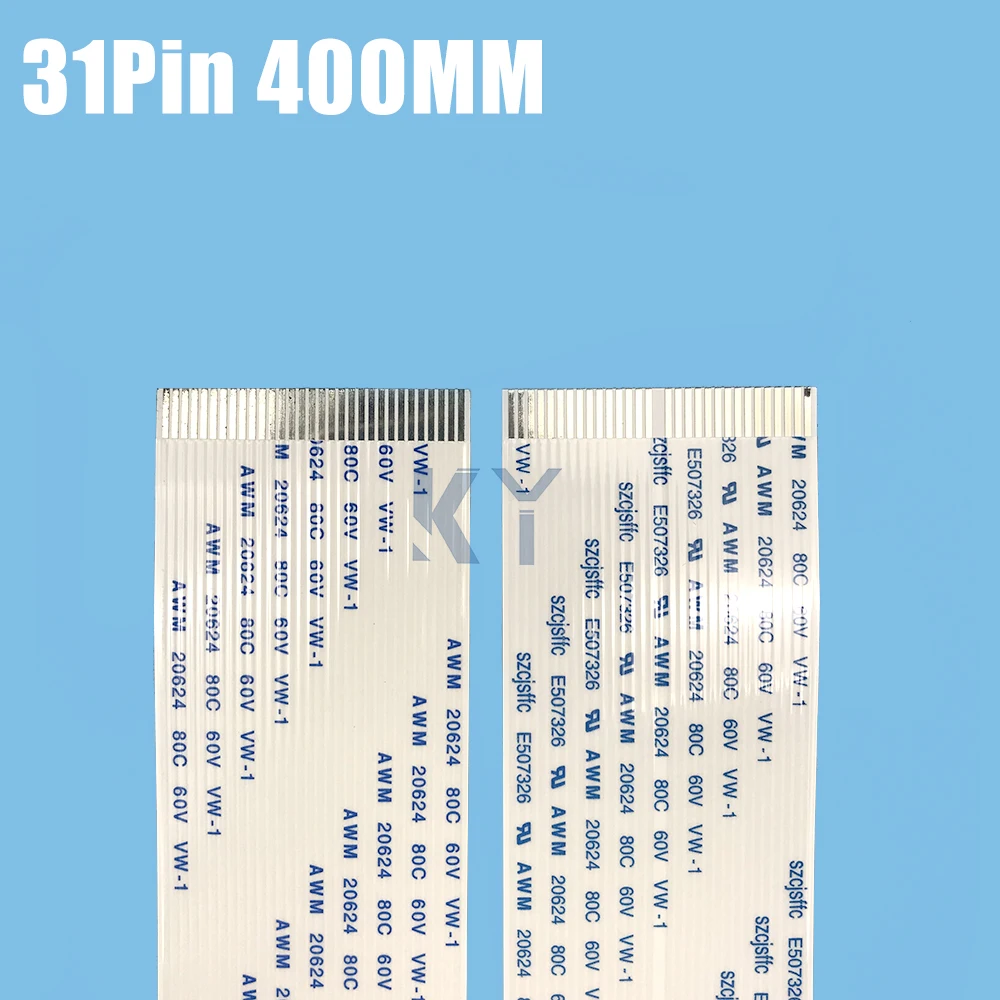 4pcs head cable 31pins 400mm For Epson DX5 printhead FFC flat data ...