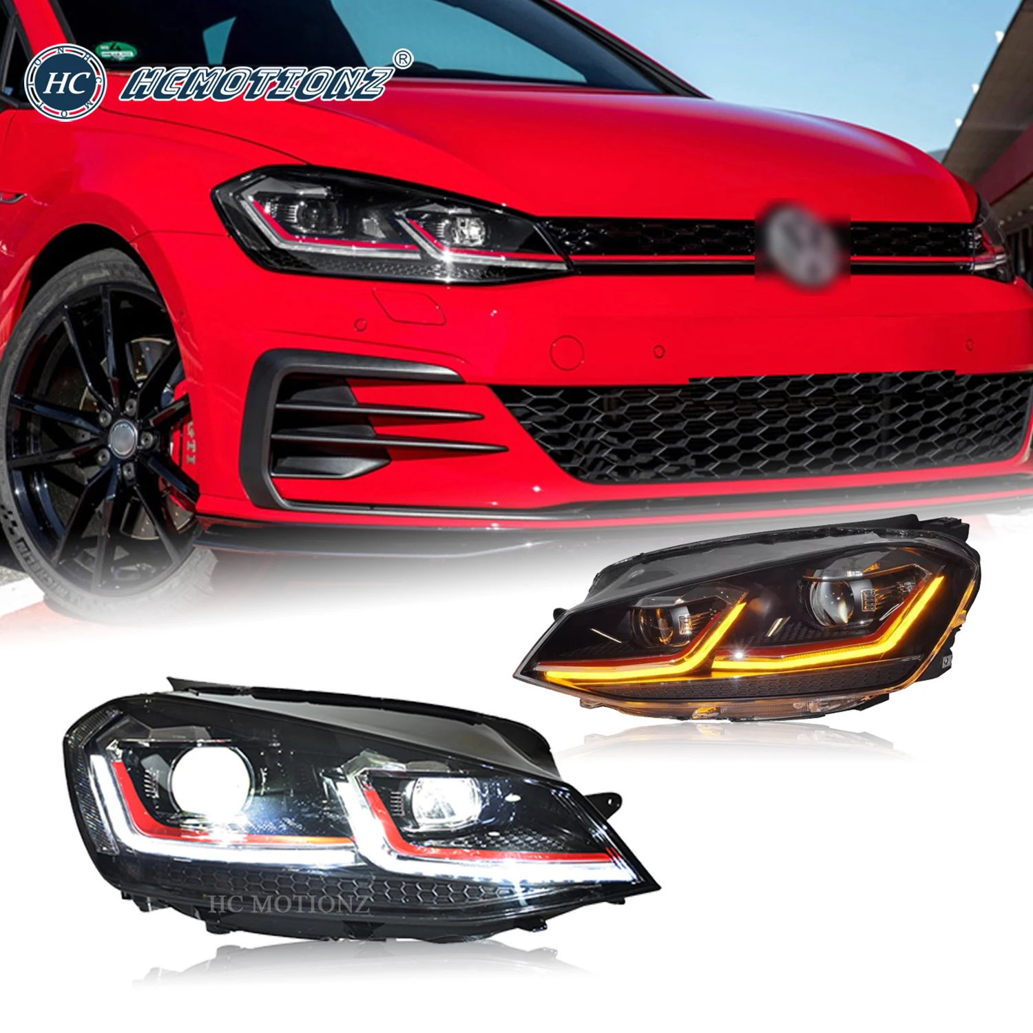 Golf Mk7 Gti Red
