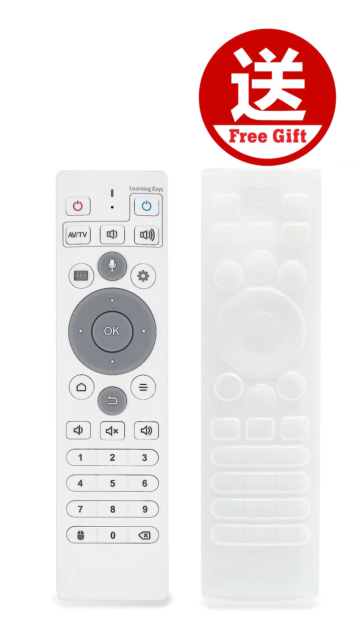 Unblock-Tech-Official-Bluetooth-Infrared-UBOX-10-Remote-Controller-Only ...