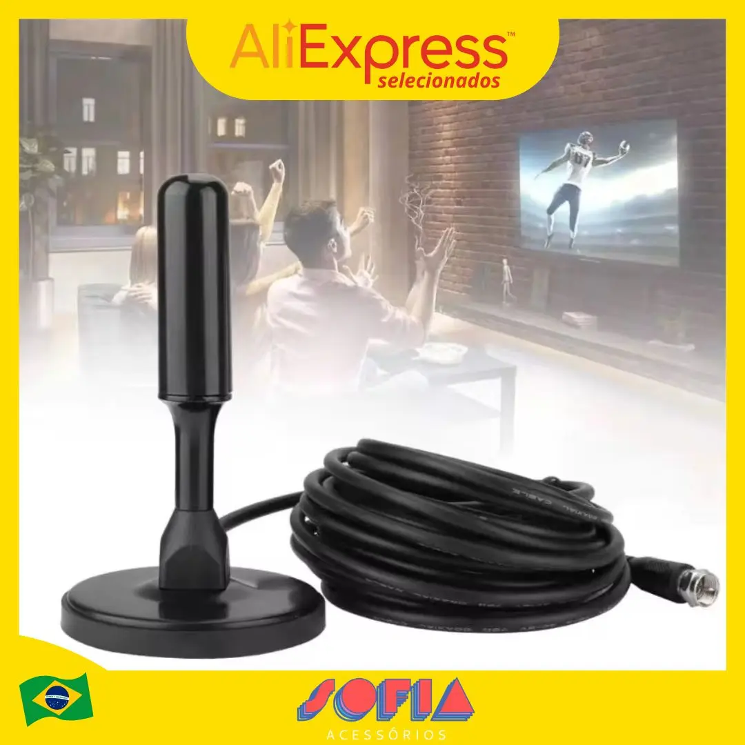 Antena-Digital-HD-3-5dBi-interna-externa-con-im-n-y-Cable-de-3M ...