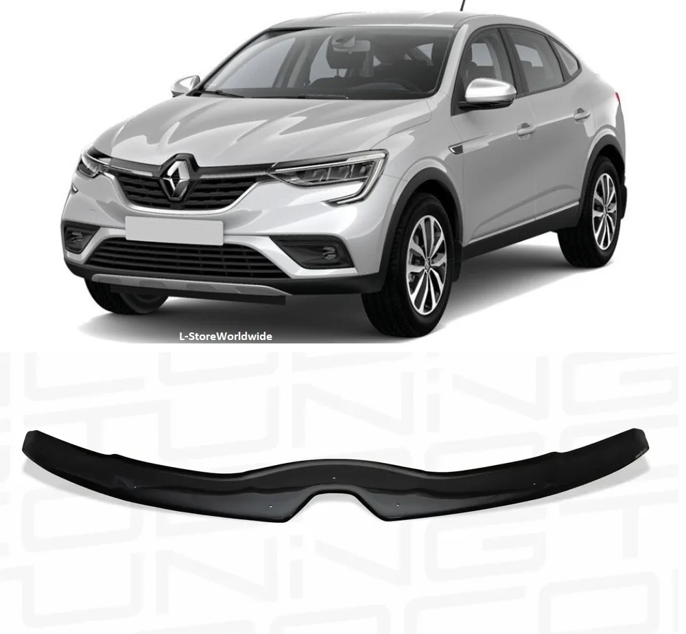 Hood deflector (fly hood) for Renault Arkana (Renault Arkana) 2019-2022 ...
