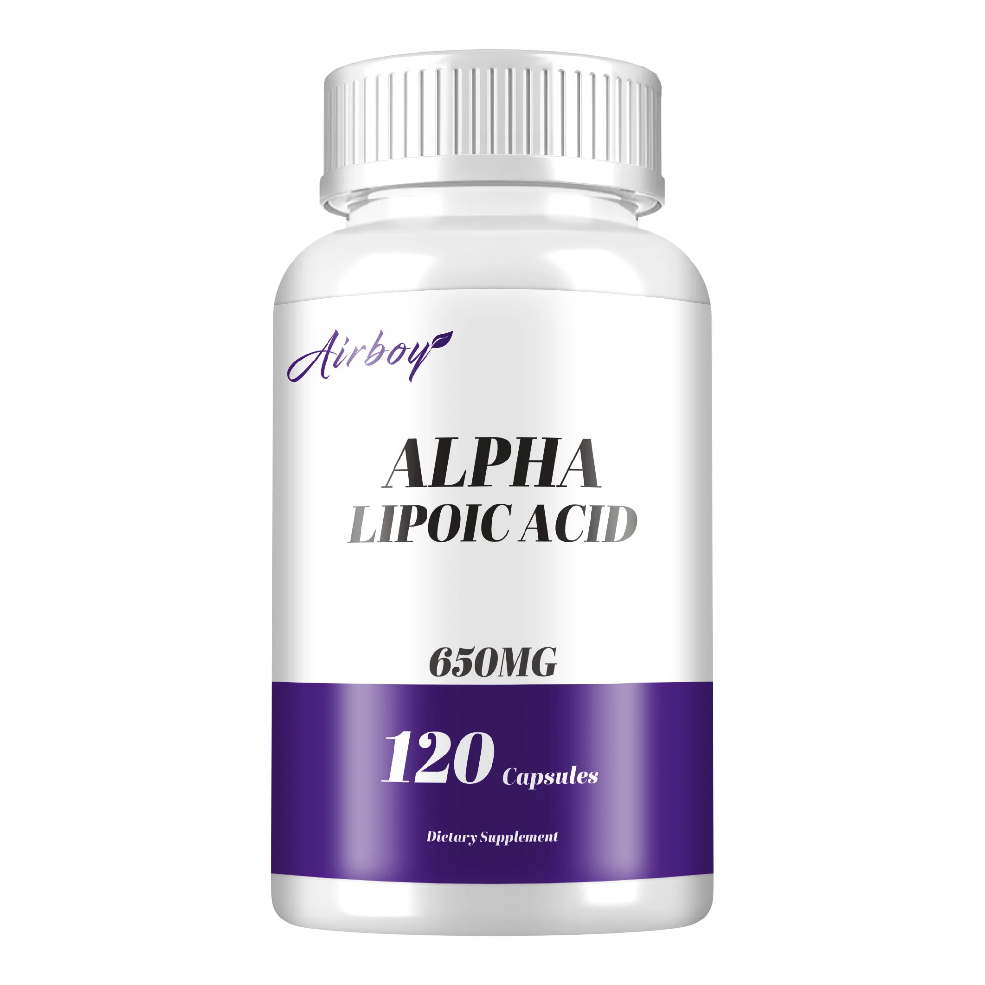 Ácido alfa lipoico 650 mg: promueve la salud del sistema nervioso, la circulación sanguínea, el ...