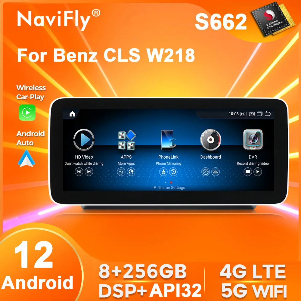 NaviFly-KSW-S680-Car-Infotainment-System-For-Mercedes-Benz-CLS-CLS300 ...