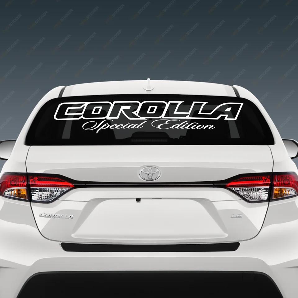 Toyota Corolla Car Stickers