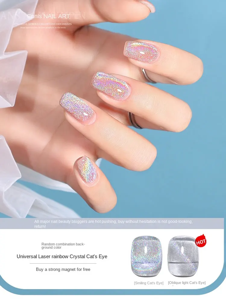 Glitter Gel Nail Design Ideas