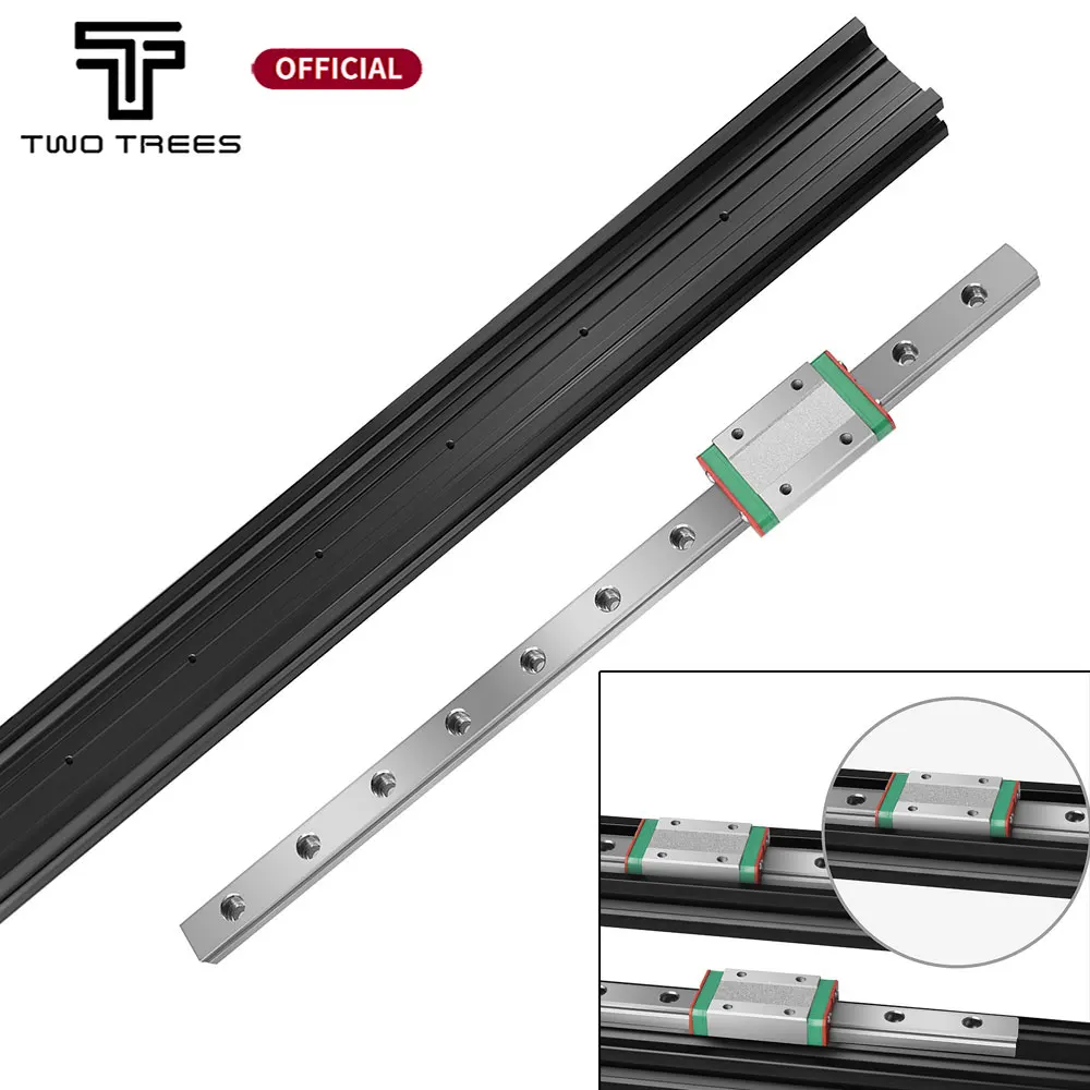 2040-V-SLOT-ALUMINUM-PROFILE-MGN-12C-12H-200-300-350-400-450-500MM ...