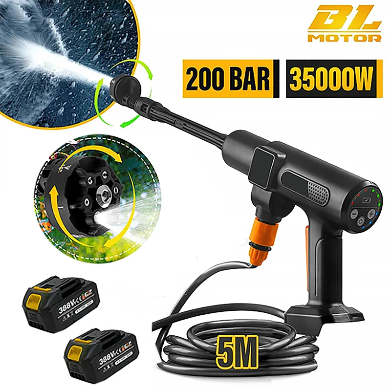 Brushless-High-Pressure-Car-Washer-Electric-Car-Washing-Garden-Water ...