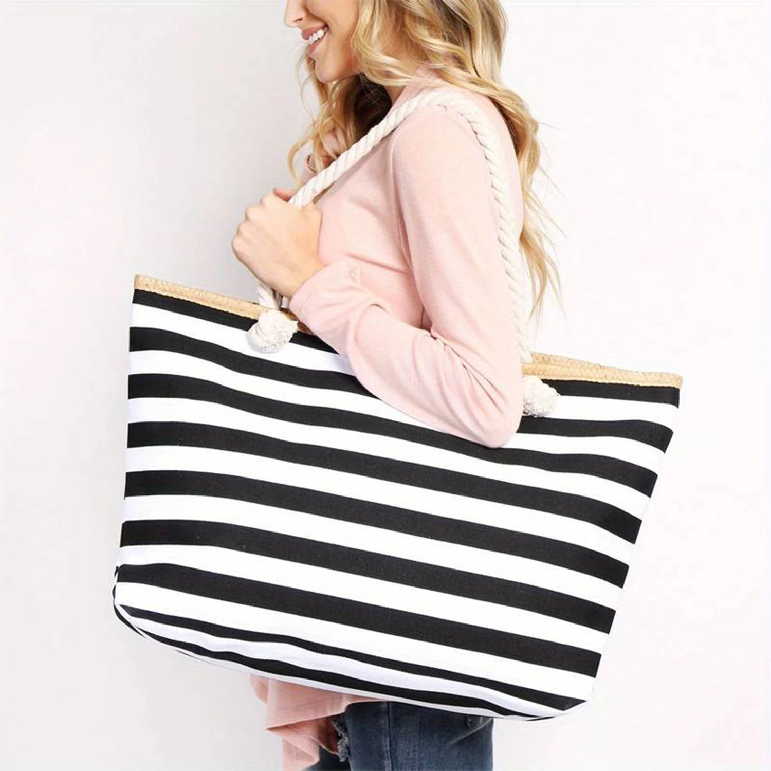 GREATOOL-Bolsa-de-Playa-50x13x35cm-Bolso-de-Playa-Grande-para-Mujer ...