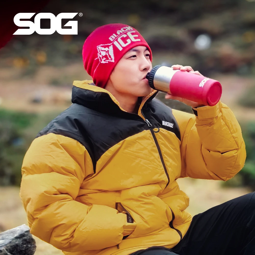 SOG 18oz Insulated Sport Water Bottle Double-Wall Vacuum Stainless ...