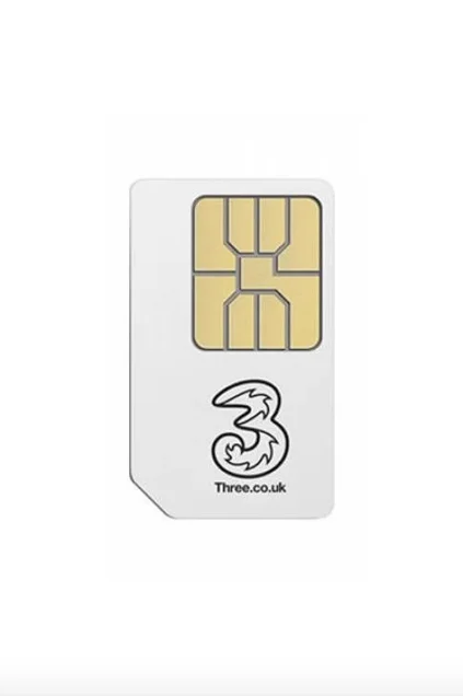 UK Sim Card England Sim Three SIM Card Use in 71 Destinations Including ...