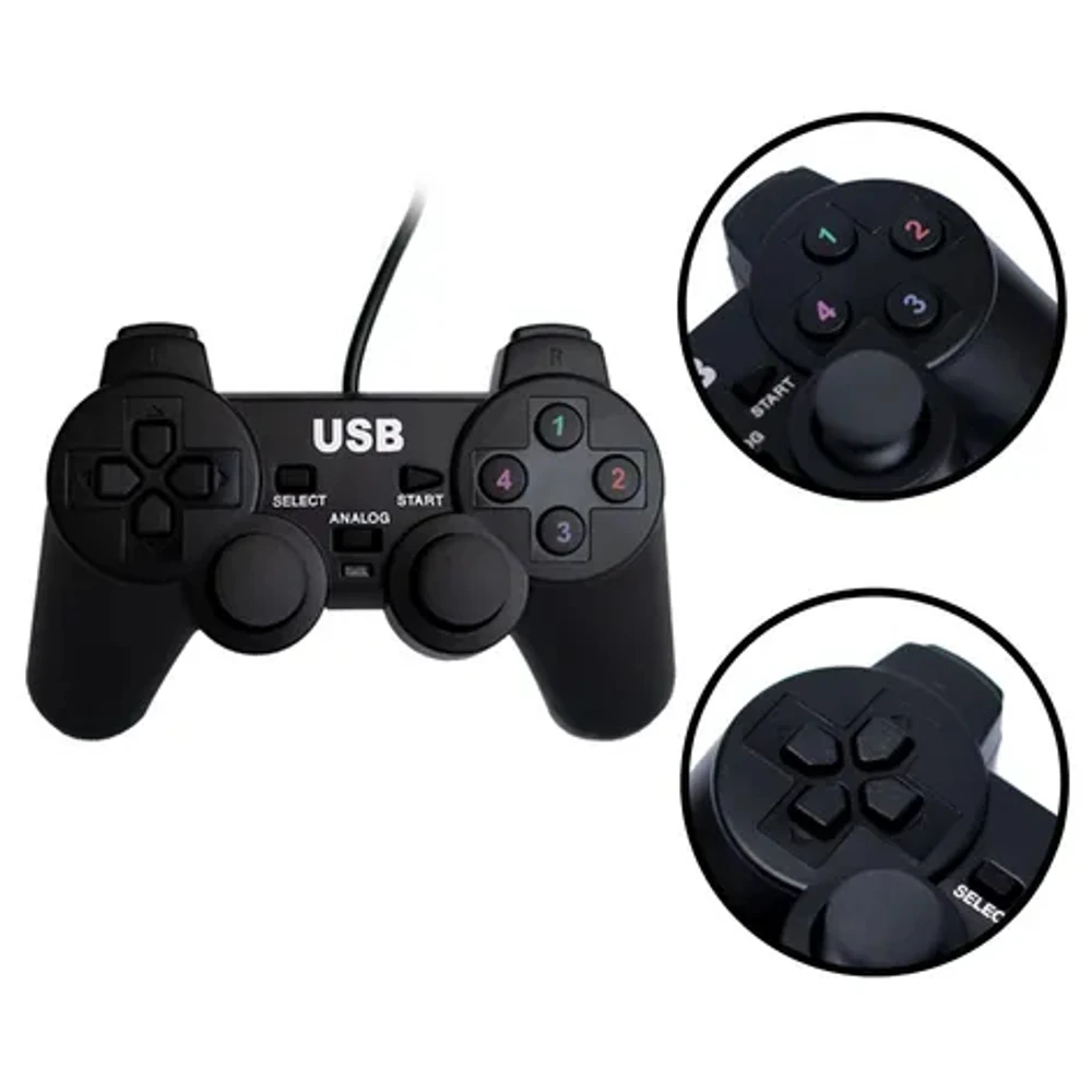 Controlador-Joystick-USB-para-PC-Console-Port-til-WinXP-Win7-Win8-Win10 ...