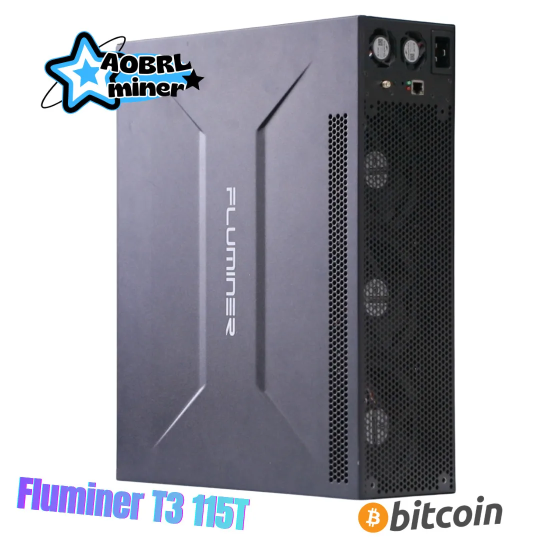 GS BUY 2 GET 1 FREE FLUMINER T3 115Th/s 1700W 14.7 J/TH ASIC BTC Silent ...