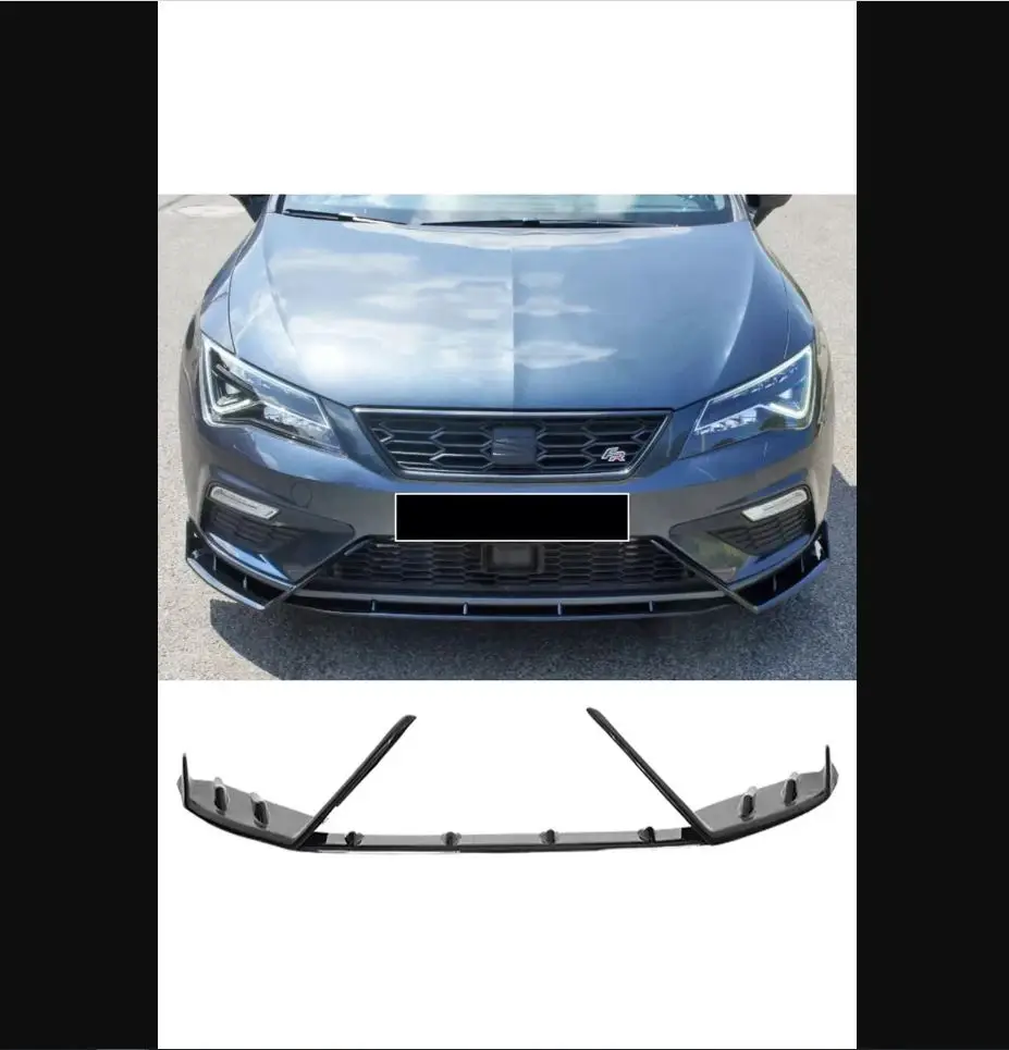 For-Seat-Ibiza-MK5-2017-2020-LENZ-Design-3-Pieces-Front-Splitter-Lip ...