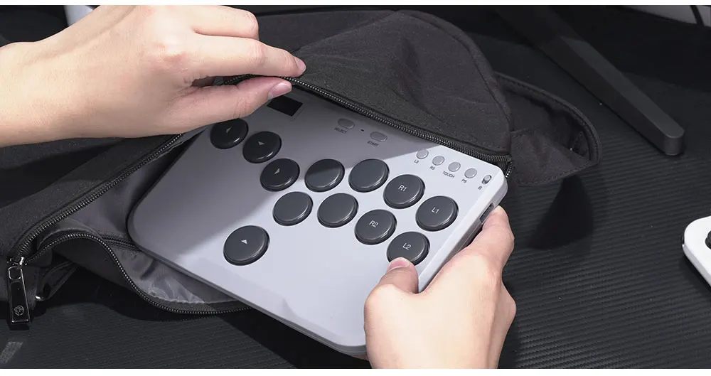 Аркадный джойстик Haute42 Mini Hitbox без рычага для ПК/PS4/PS5 ...