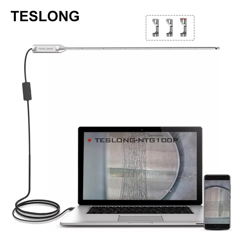 TESLONG 5mm Lens Pistol Borescope, Visual Barrel Inspection Tool 26CM ...