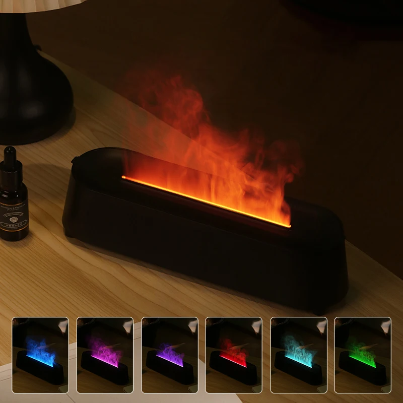 RGB-Flame-Aroma-Diffuser-Humidifier-USB-Desktop-Simulation-Light ...