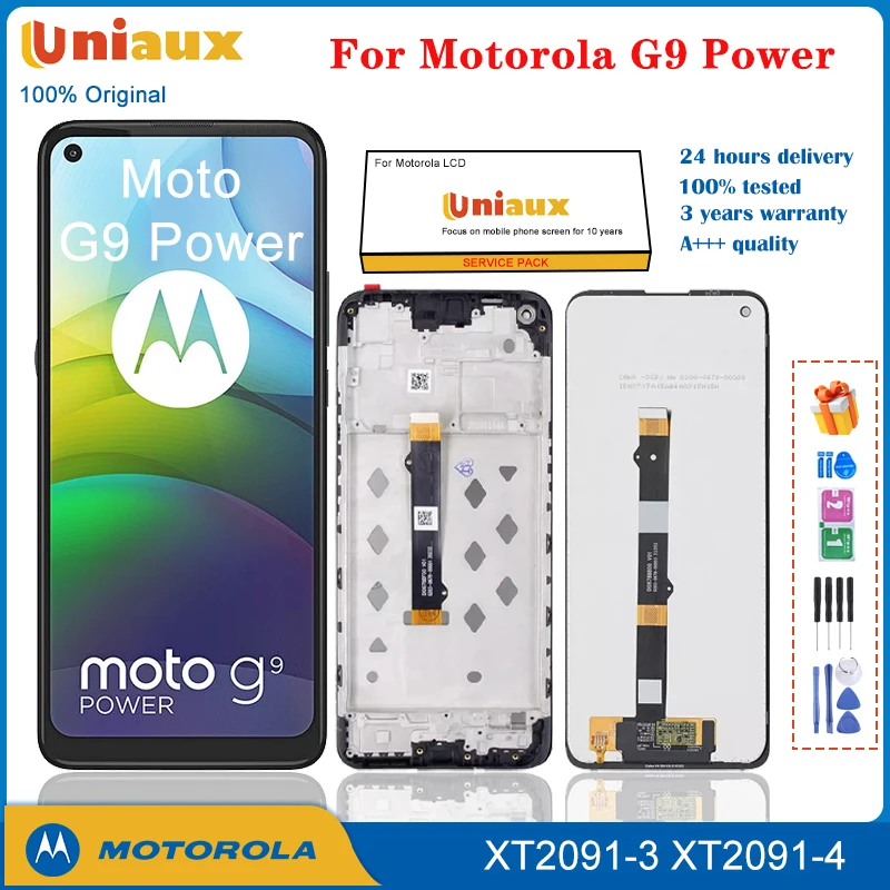 Moto G9 Power Touch Screen Display | Motorola G9 Power Original Screen ...