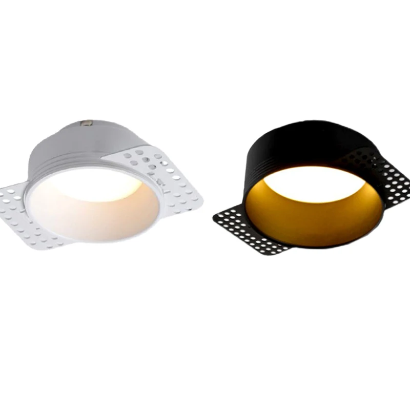 Trimless Round Dimmable COB Led Downlights 5W 7W 9W 12W High End ...