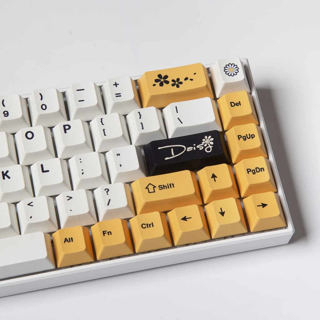 GMK-Daisy-Mechanical-Keyboard-133-Keys-PBT-Keycaps-Cherry-Profile ...