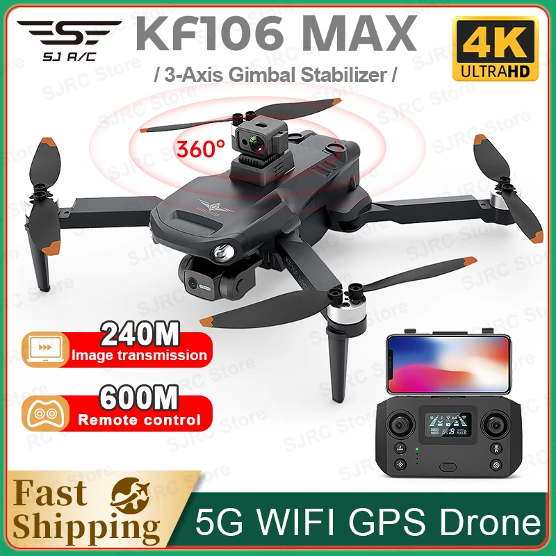 Quadcopter Drone 3 Axis Gimbal 4k Camera | Brushless Drone 3 Axis ...