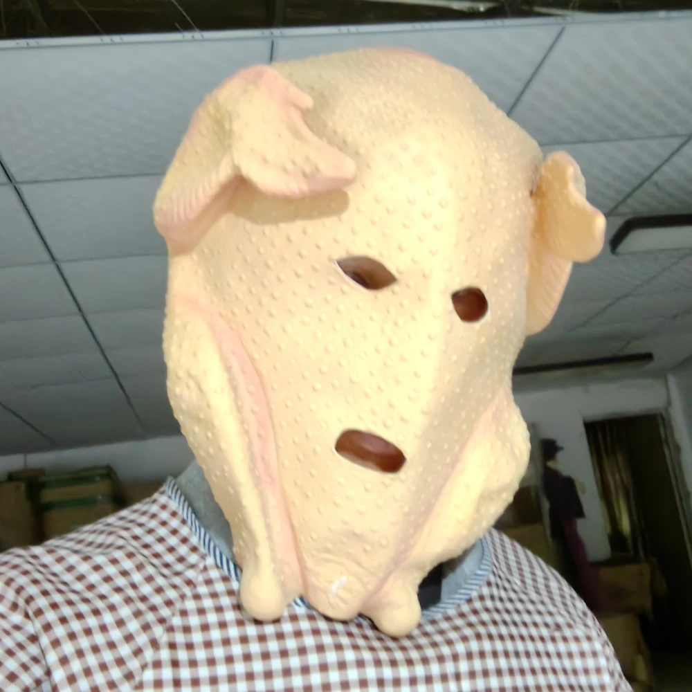 1PC-Turkey-Mask-From-Friends-Funny-Animal-Latex-Full-Head-Realistic ...