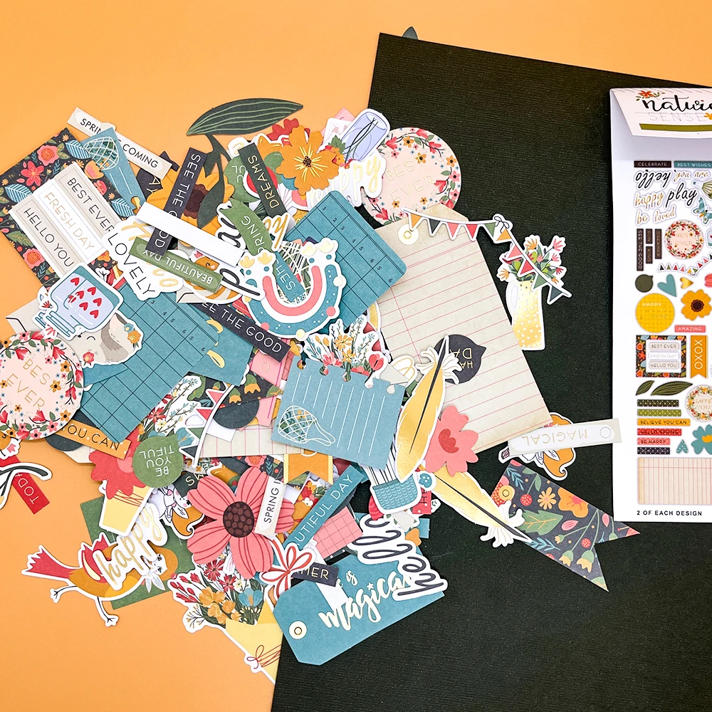 Creative-Path-226pcs-Ephemeras-Craft-Supplies-Printed-Paper-Die-Cuts ...