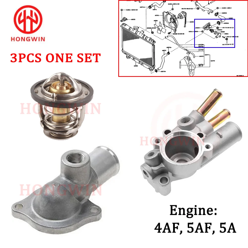 For-Toyota-Carina-Corona-AT171-AT177-Corolla-Sprinter-AE91-Aluminum ...