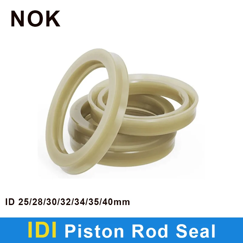 1Pcs-NOK-Hydraulic-Oil-Seal-Polyurethane-Piston-Rod-Seal-Ring-IDI-25-28 ...