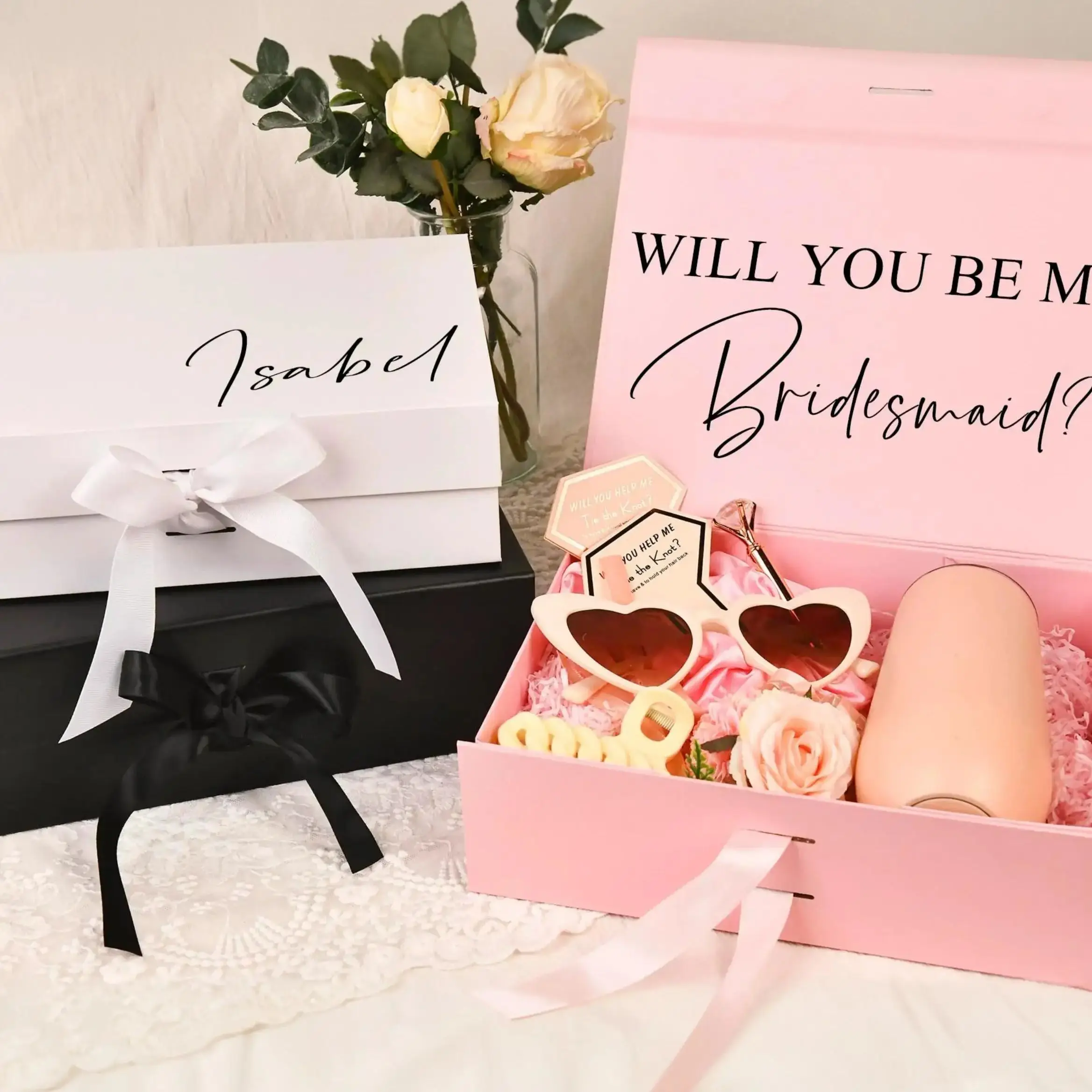 Personalized-Gift-Box-Bridesmaid-Proposal-Box-Wedding-Gift-Box-Birthday ...