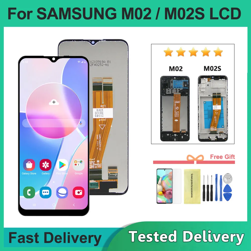 Tested-Display-For-Samsung-M02s-M025F-LCD-Display-Touch-Screen ...