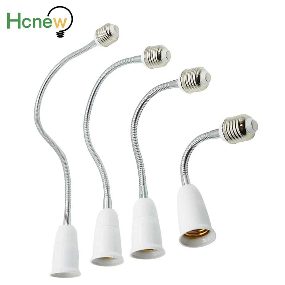 E27-to-E27-Light-Socket-Extender-Adapter-Bendable-Adjustable-Extension ...