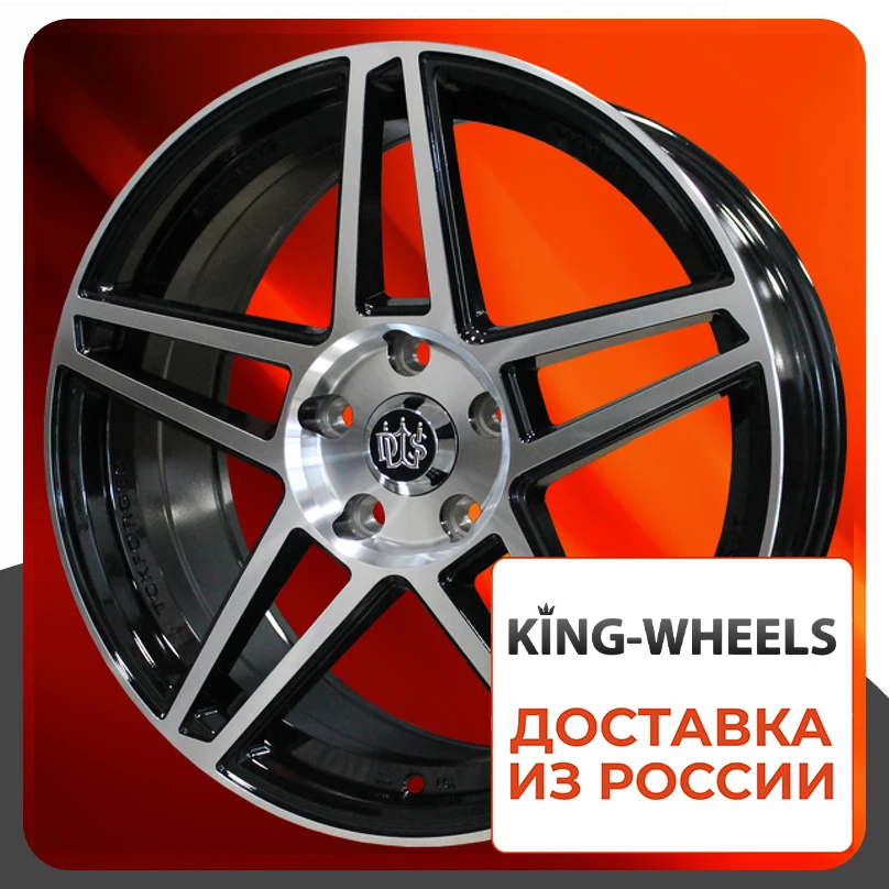 Alloy wheels dws 225 7.5j 17 4x100 38 60.1 BFP (1101)| | - AliExpress