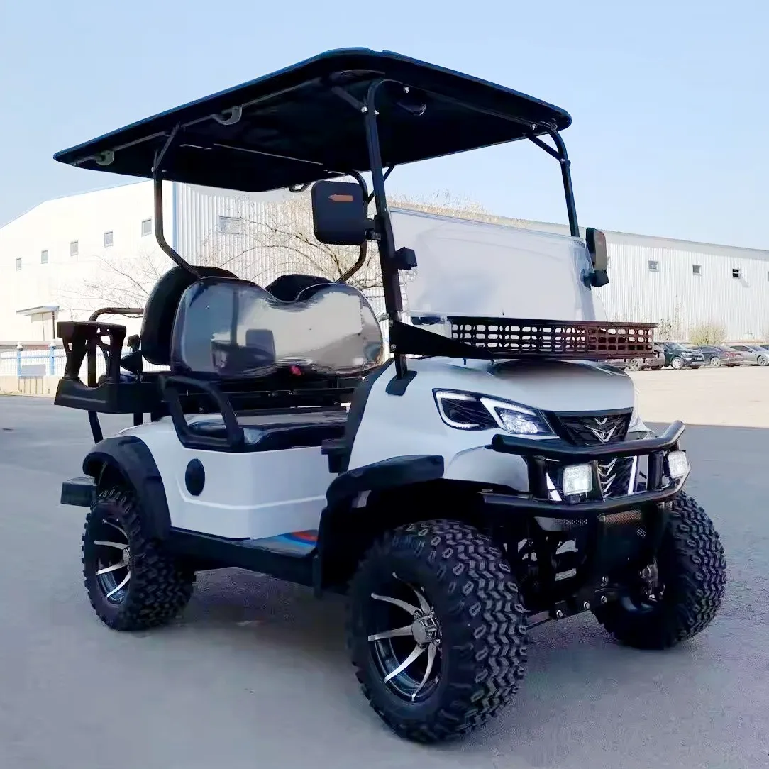 White-4-6-8-seater-7500W-Motor-Off-Road-Legal-Golf-Buggies-Cart-with ...
